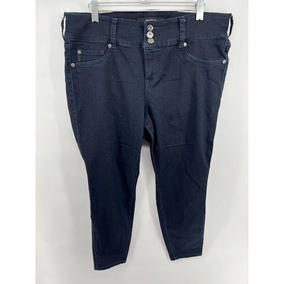 Black | Jeans | Torrid Plus Size 6 Blue Denim Jegging Skinny Jeans ...